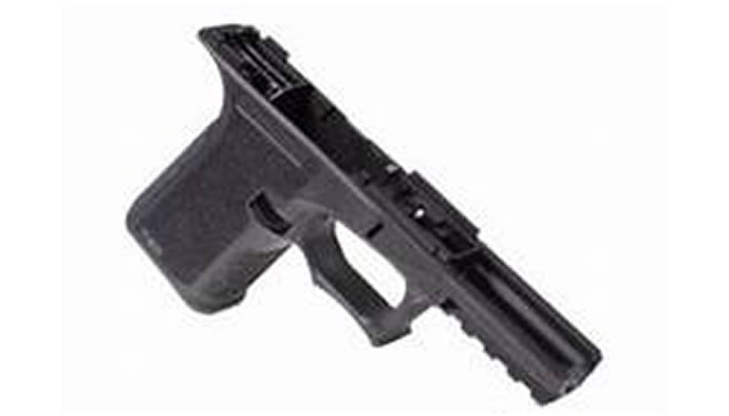 P80 PF940C Compact Blank Frame – Black | ATF Compliant